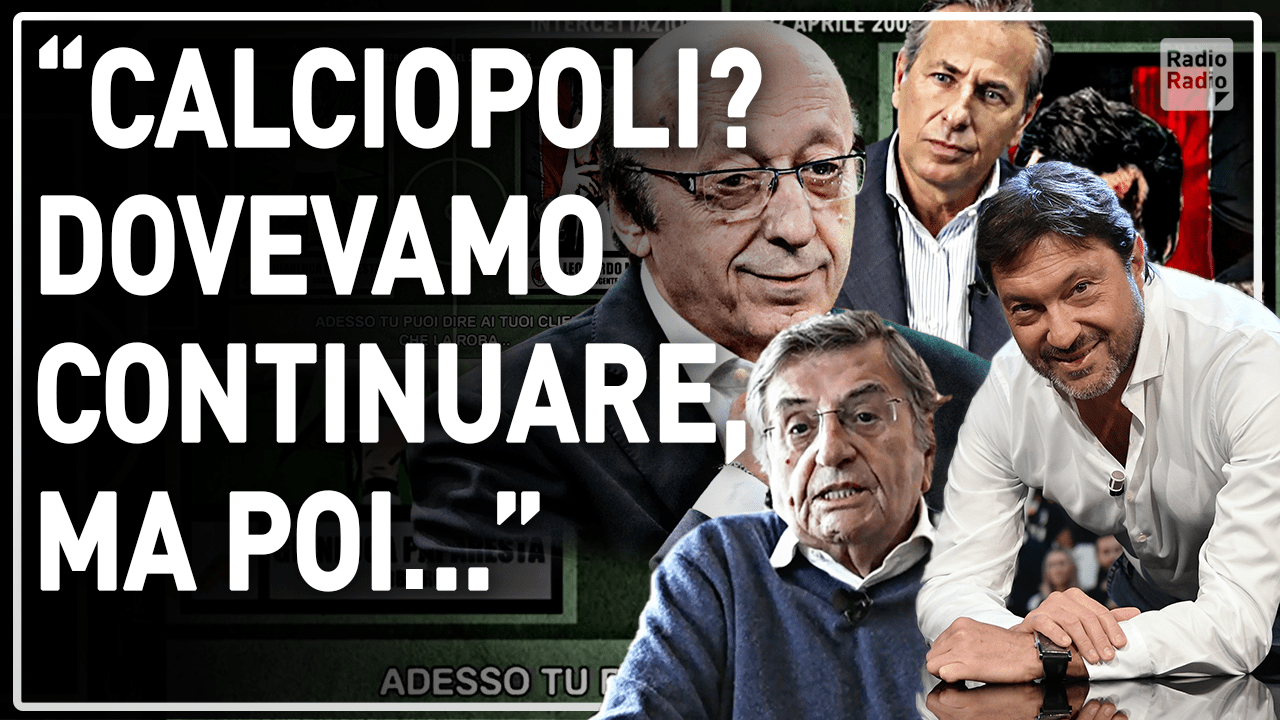 Calciopoli, la rivelazione bomba a Report "Juve? Dovevamo andare oltre ...