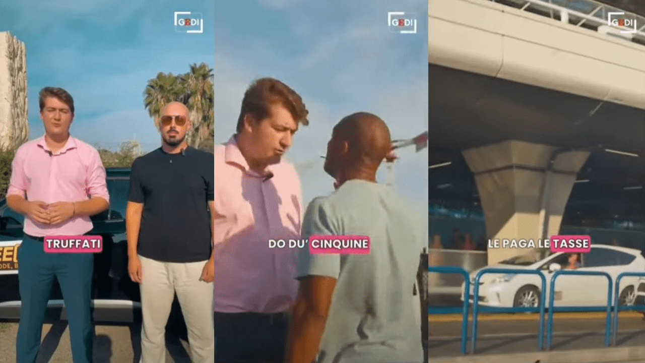 Streamer aggrediti a Fiumicino? I taxi rispondono in diretta "Stanno ...