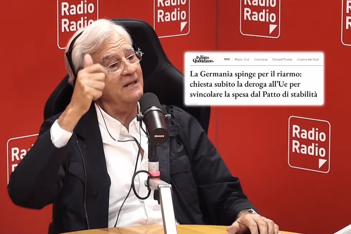 Nuova deroga alla Germania: "Potrà riarmarsi fregandosene del patto di stabilità" | Con Antonio ...